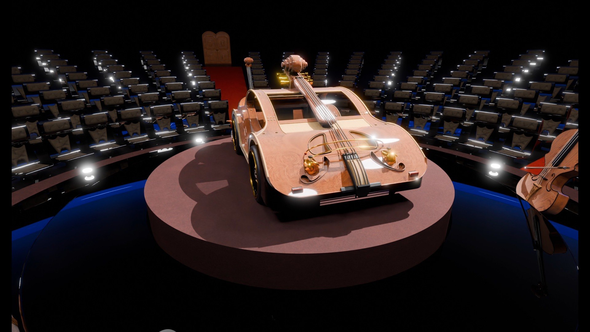 CAR Violin 3D - TurboSquid 2330807