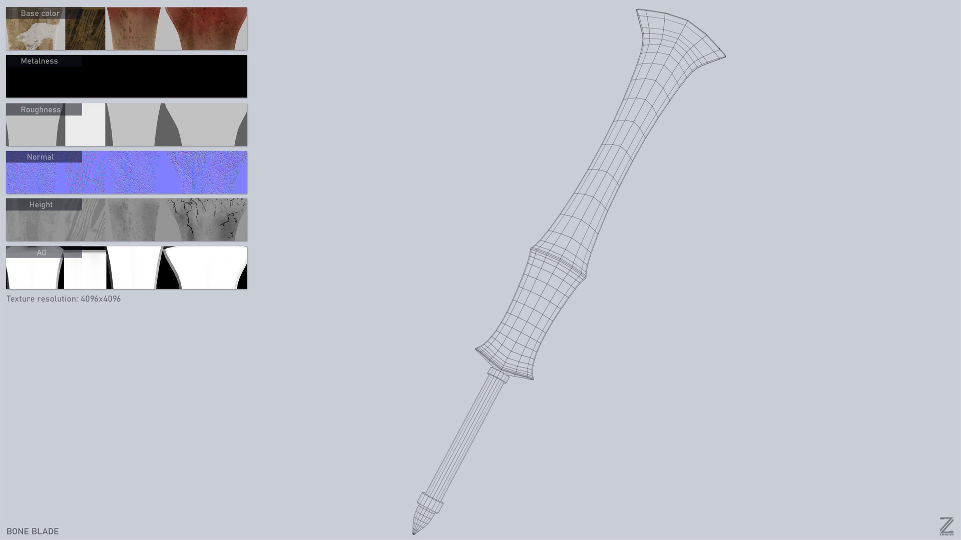 Bone Blade Collection 3D - TurboSquid 2237065