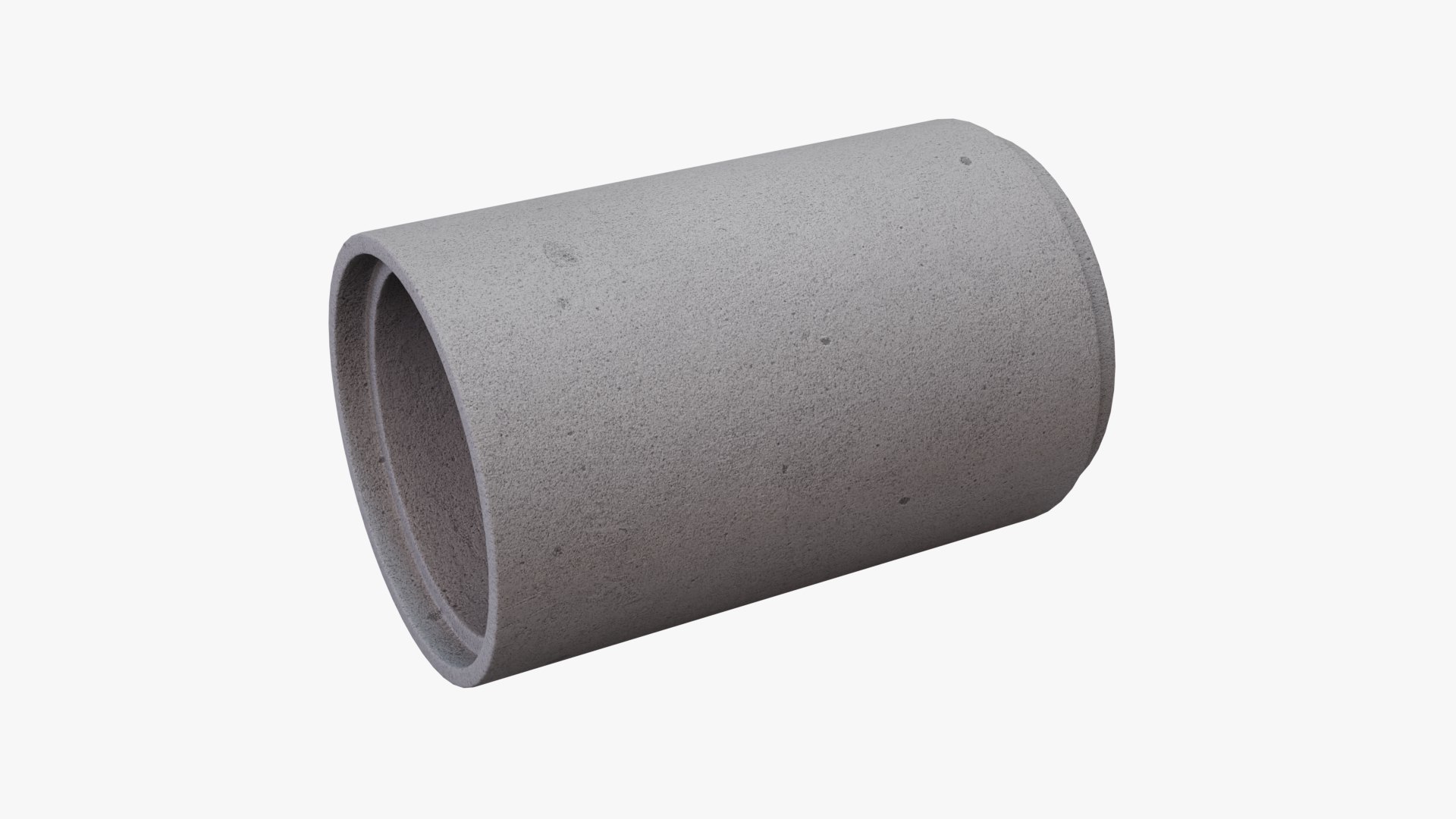 Concrete Pipe 3D Model - TurboSquid 2196288