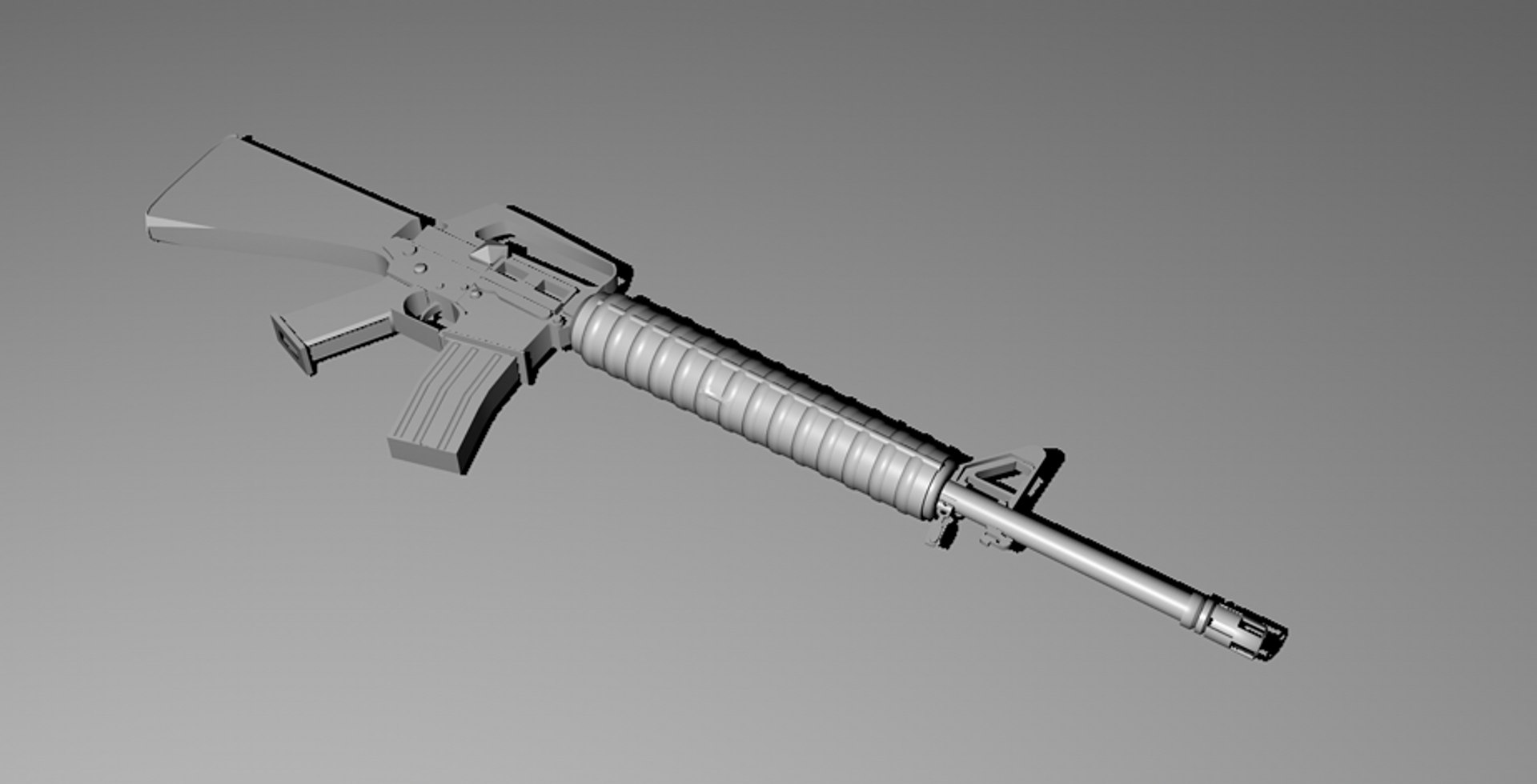 M4a1 3d Model