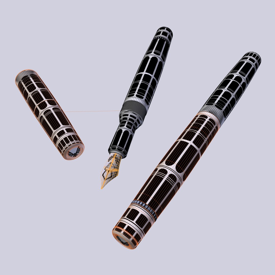 Item Fine Writing 3d Model