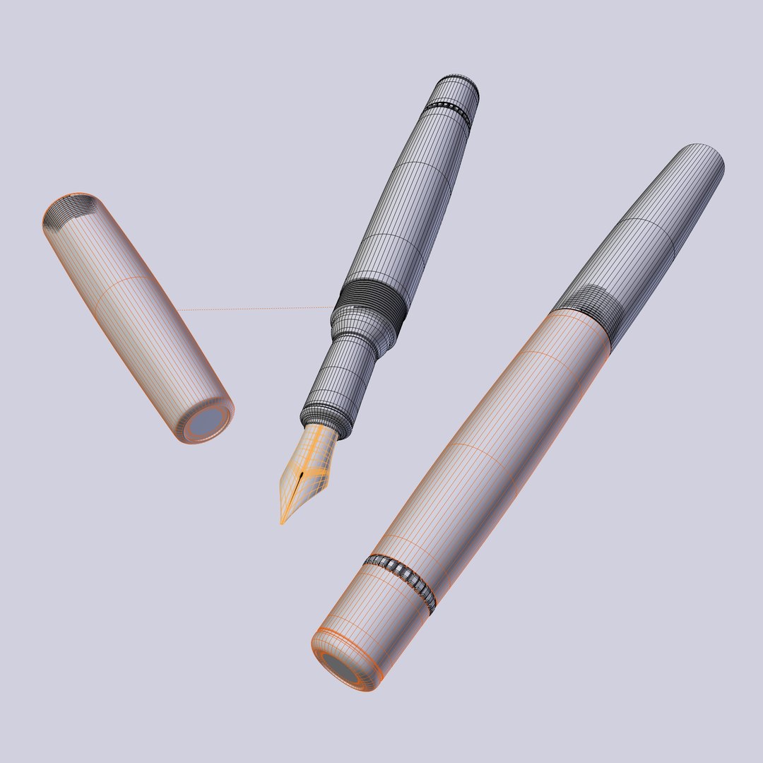 Item Fine Writing 3d Model