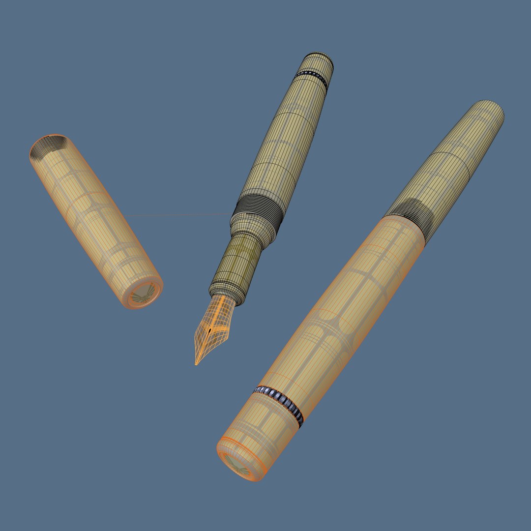 Item Fine Writing 3d Model