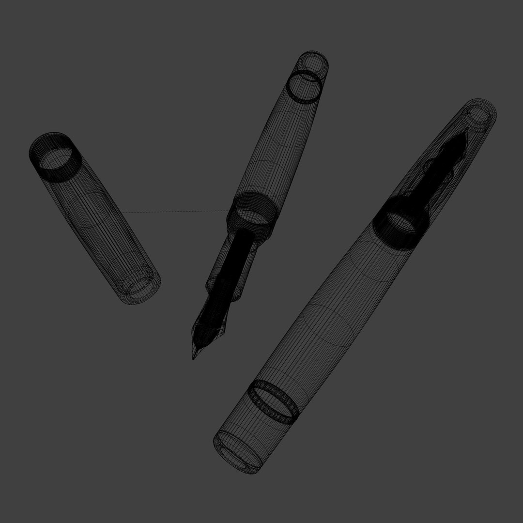 Item Fine Writing 3d Model