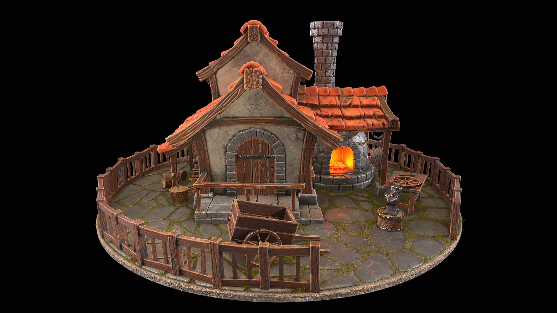 Haus Fantasy 3D Model - TurboSquid 2076395