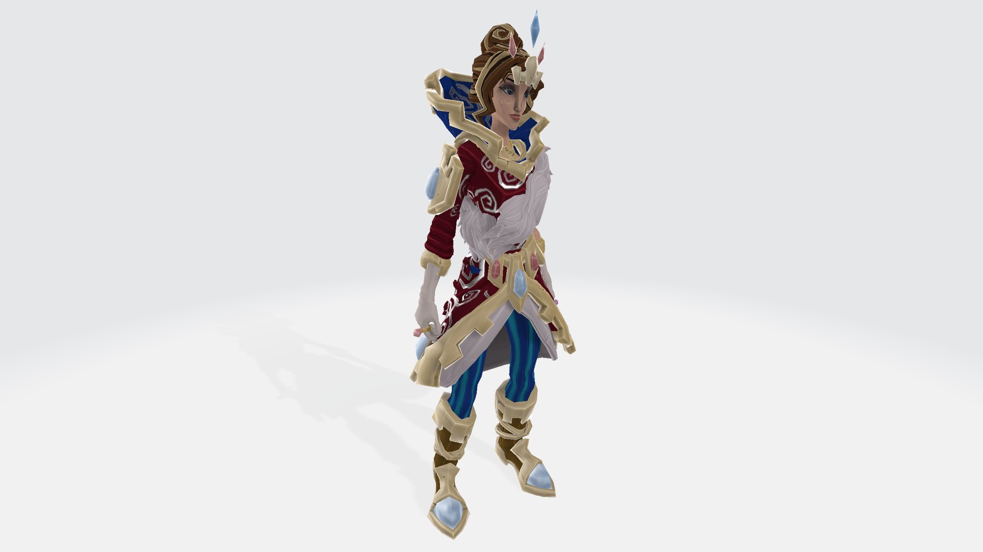 3D Female Queen - TurboSquid 2399026