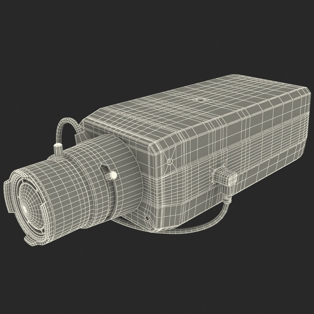 ip network camera toshiba 3d model