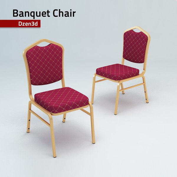 Banquet Chair 3D Models for Download | TurboSquid