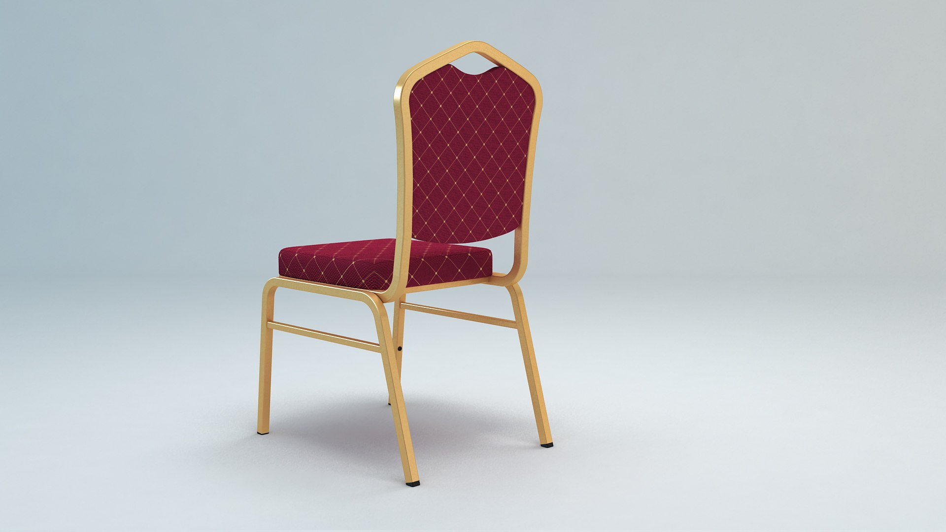 3d Model Hotel Banquet Chair