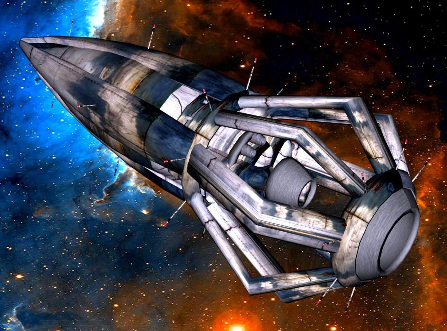 3d Ship Transport Space