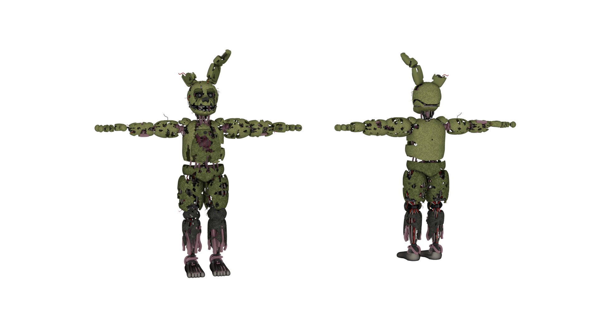 Springtrap 3D Model - TurboSquid 2072461