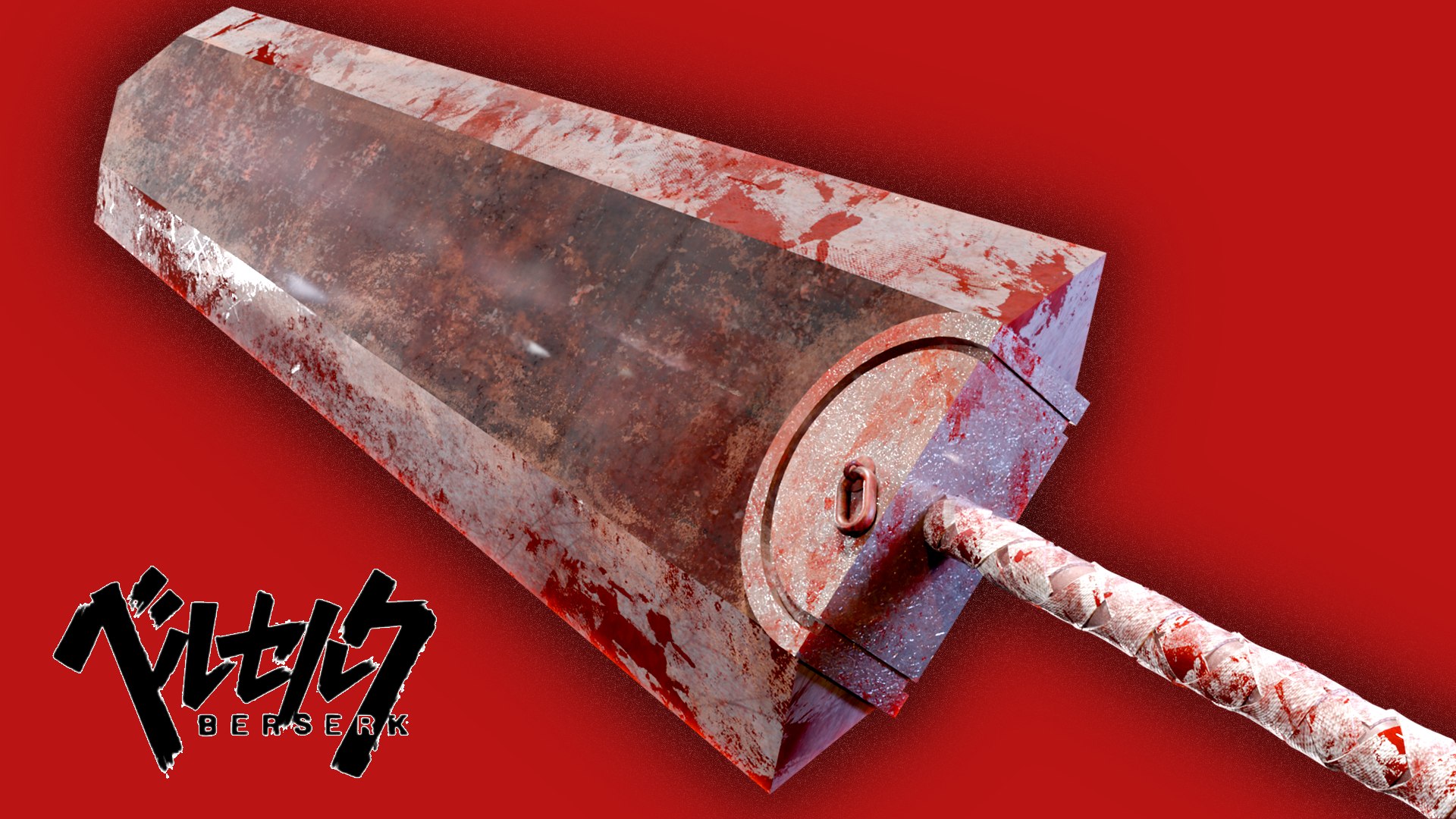 Berserk Guts Dragon Slayer Sword 3D Model 3D Model - TurboSquid 2283125