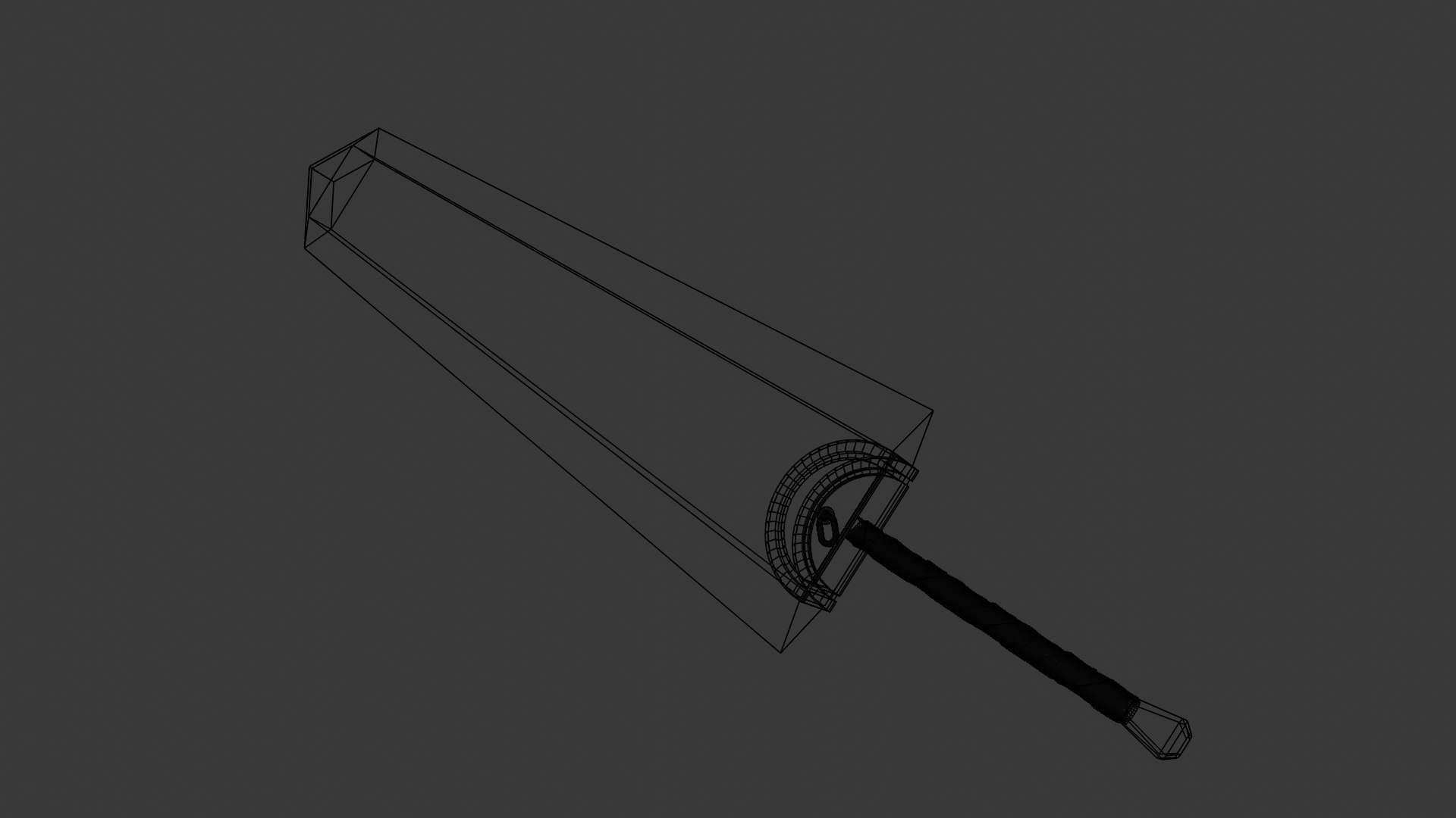 Berserk Guts Dragon Slayer Sword 3D Model 3D Model - TurboSquid 2283125