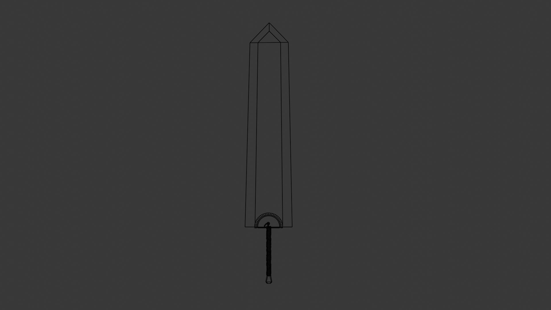 Berserk Guts Dragon Slayer Sword 3D Model 3D Model - TurboSquid 2283125