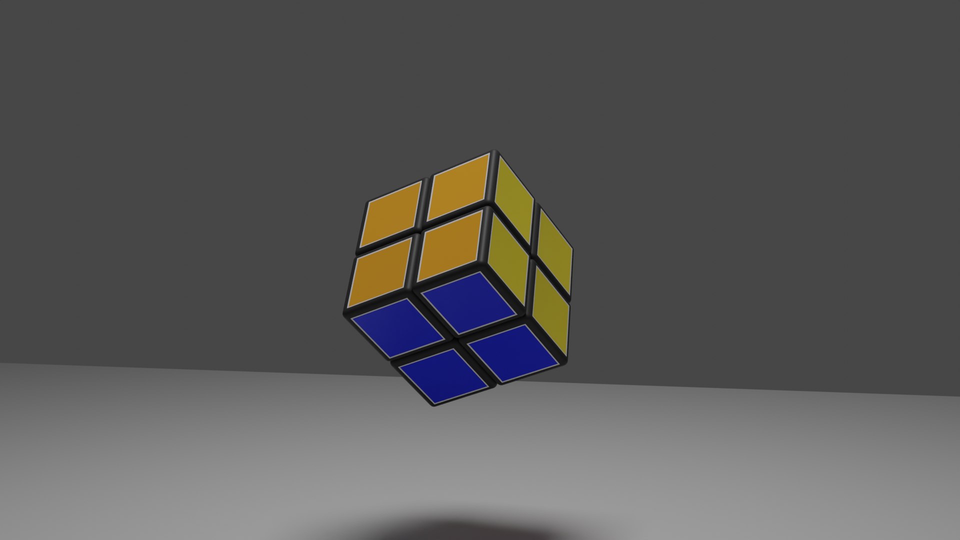 3D Rubiks Cube 2x2 Model - TurboSquid 2135374