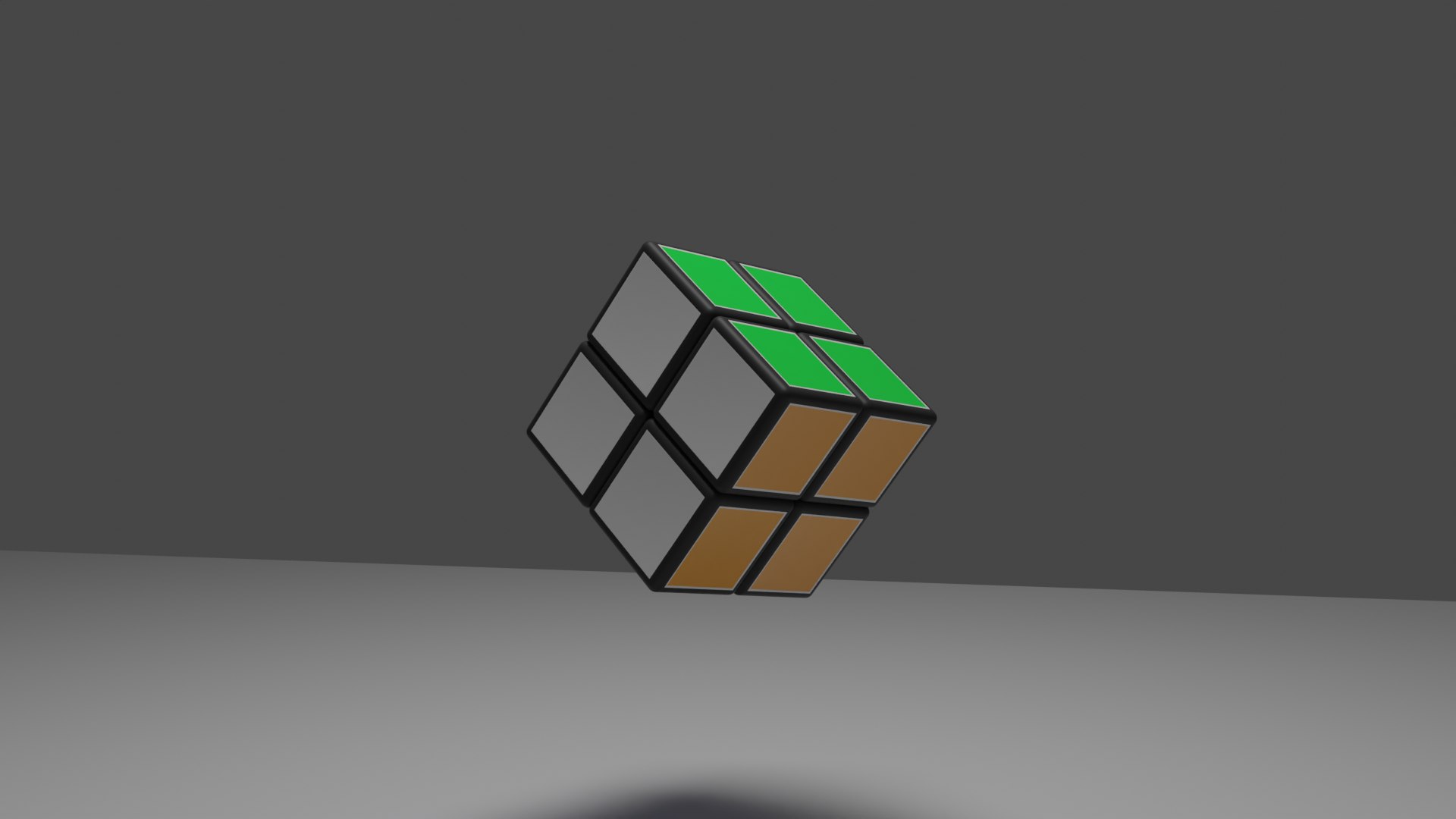 3D Rubiks Cube 2x2 Model - TurboSquid 2135374