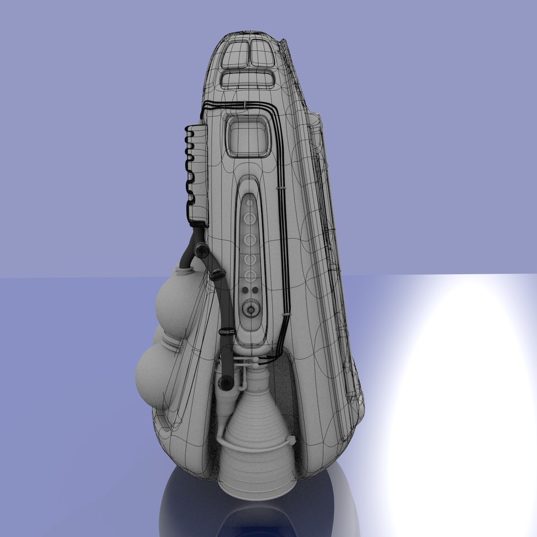 3d escape pod