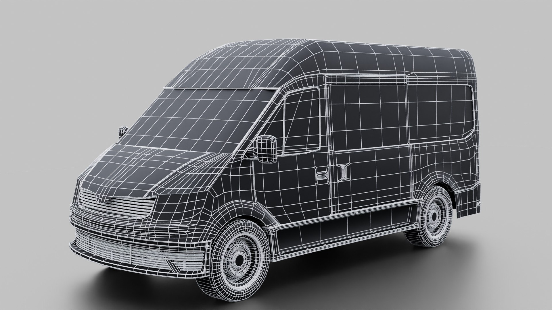 Van Car 3D - TurboSquid 1966878