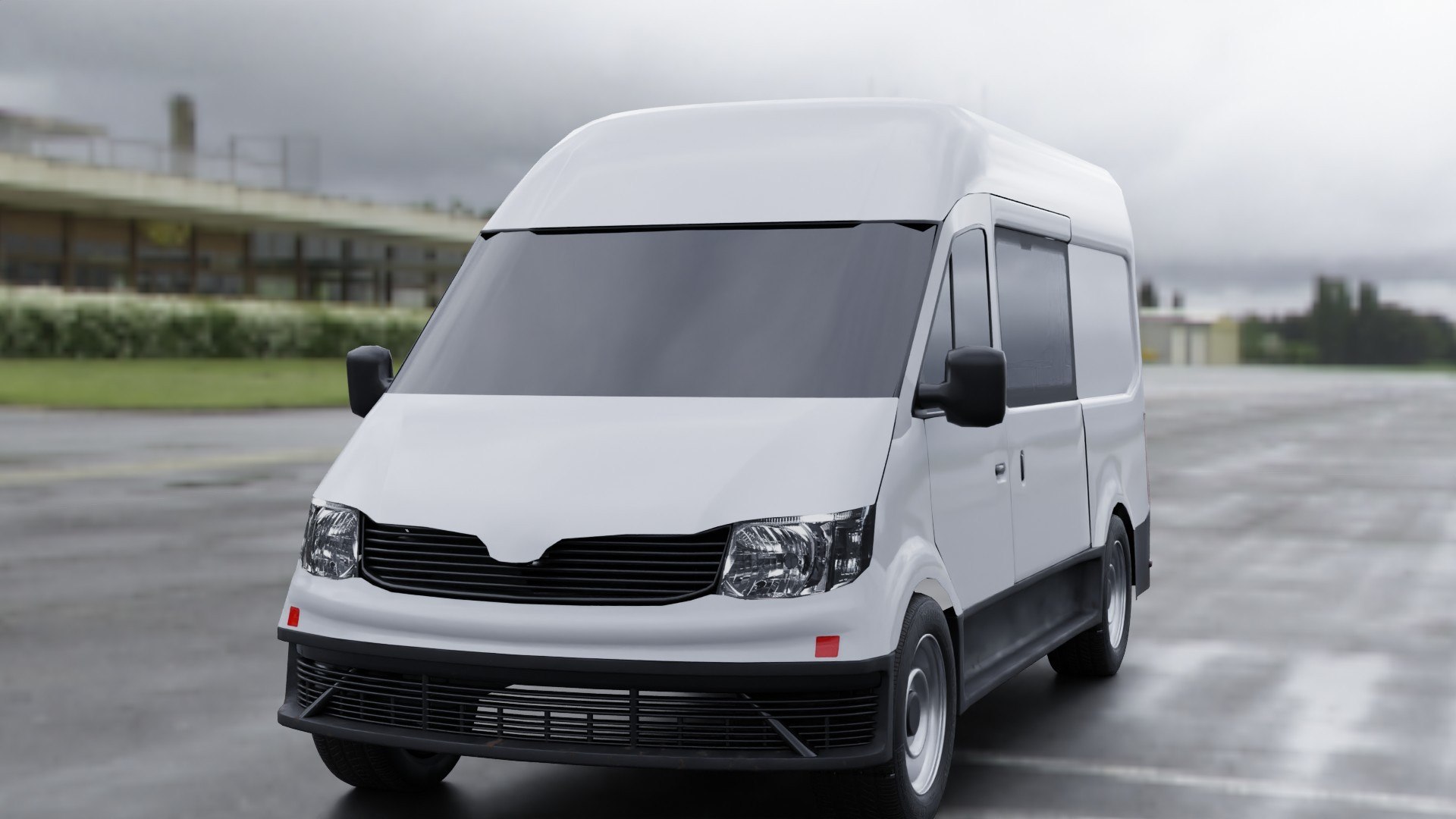 Van Car 3D - TurboSquid 1966878