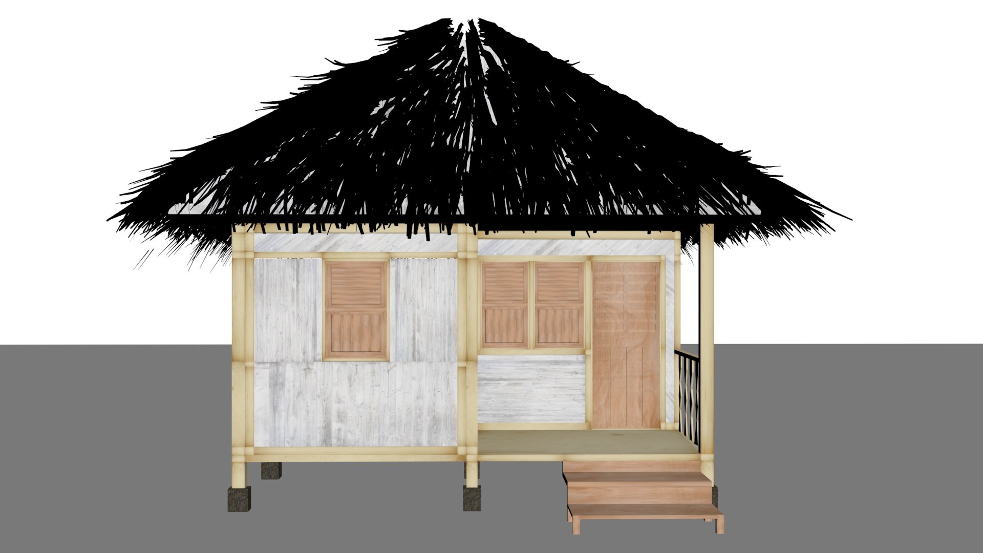 Sundanese Traditional Suhunan Jolopong 3D Model - TurboSquid 2338347
