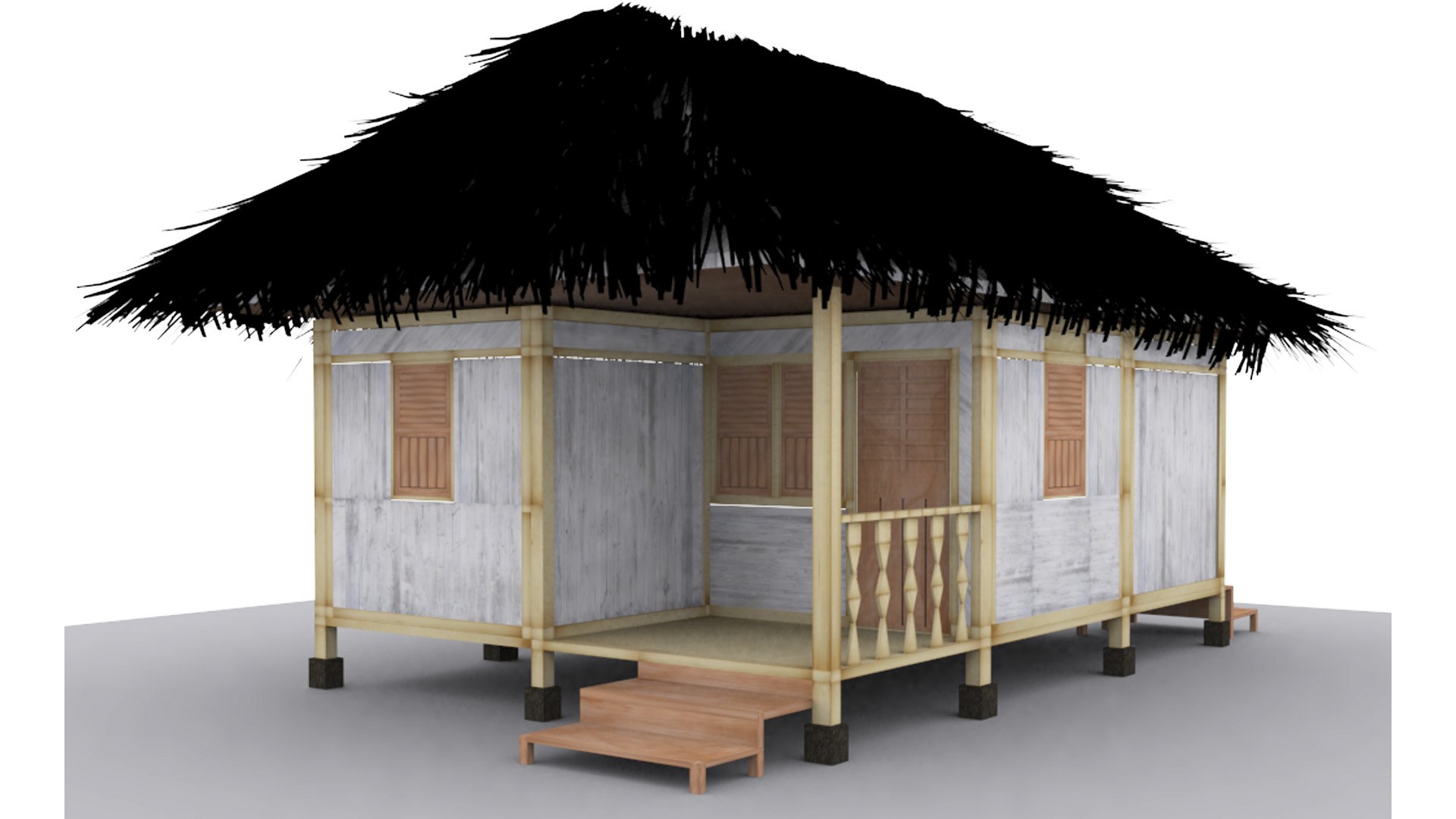 Sundanese Traditional Suhunan Jolopong 3D Model - TurboSquid 2338347