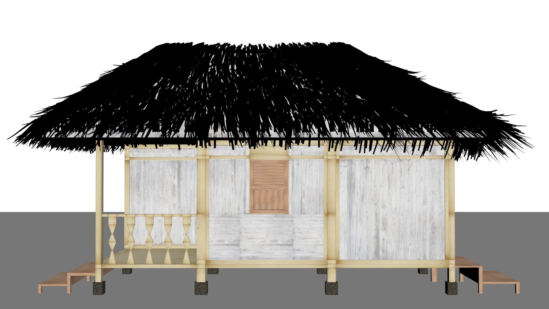 Sundanese Traditional Suhunan Jolopong 3D Model - TurboSquid 2338347