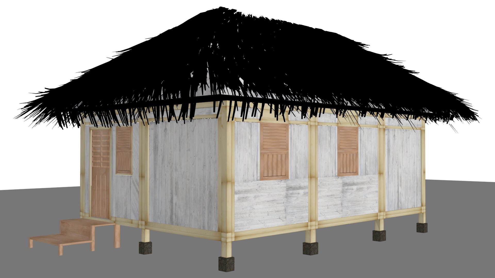 Sundanese Traditional Suhunan Jolopong 3D Model - TurboSquid 2338347
