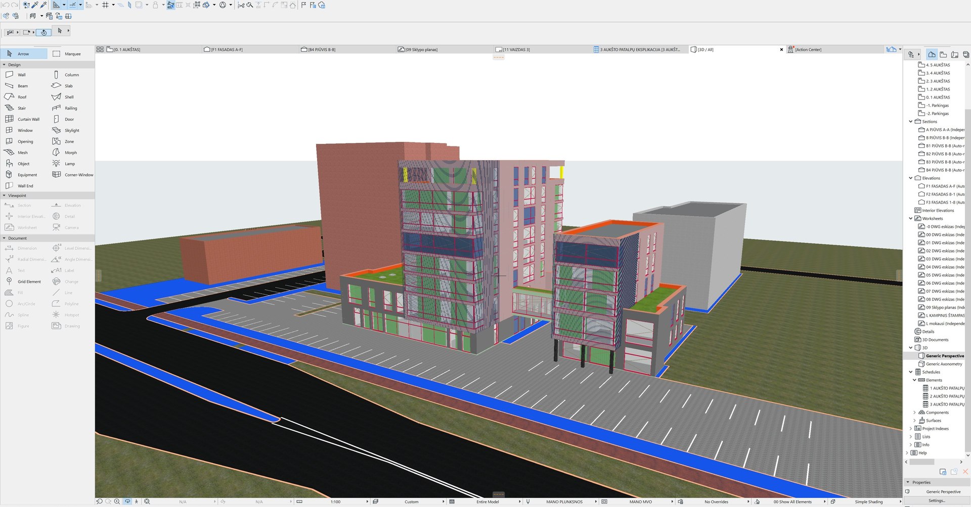 Office building - Lumion 12 Archicad Sketchup 3D - TurboSquid 1962929