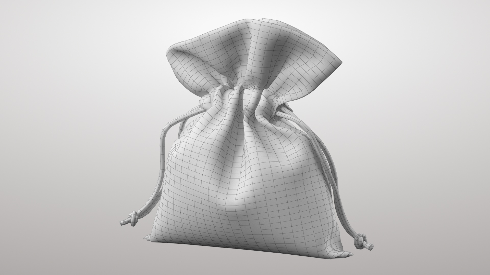 3D Sack Red PBR - TurboSquid 2164690