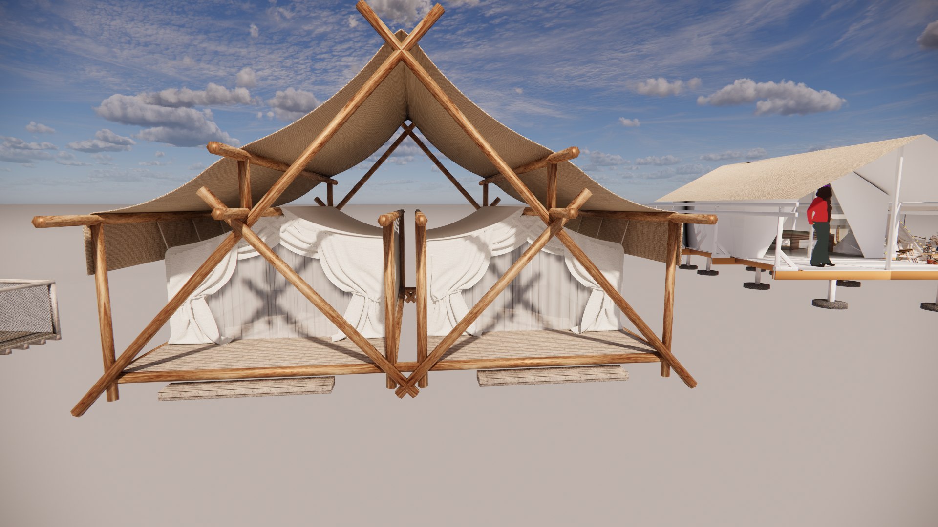 3D Tensile Structures Collection -A10 - TurboSquid 2385532