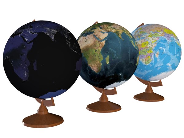 modelo 3d Globo terráqueo - TurboSquid 1373093