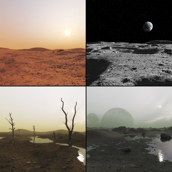 3D mars surface - TurboSquid 1334595