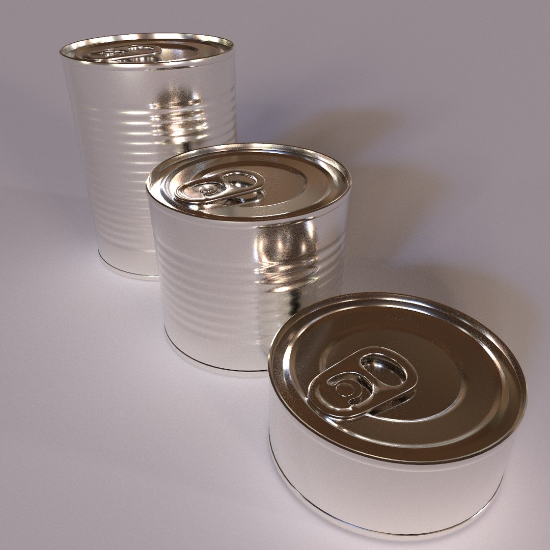 Tin 3D model - TurboSquid 1402889