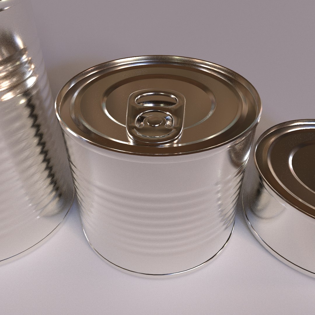 Tin 3D model - TurboSquid 1402889