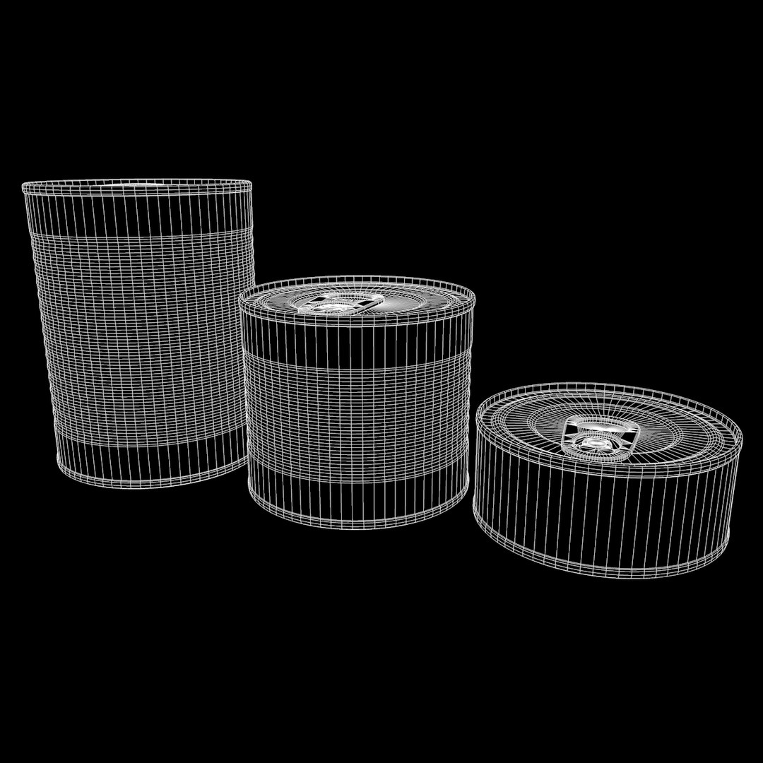 Tin 3D model - TurboSquid 1402889