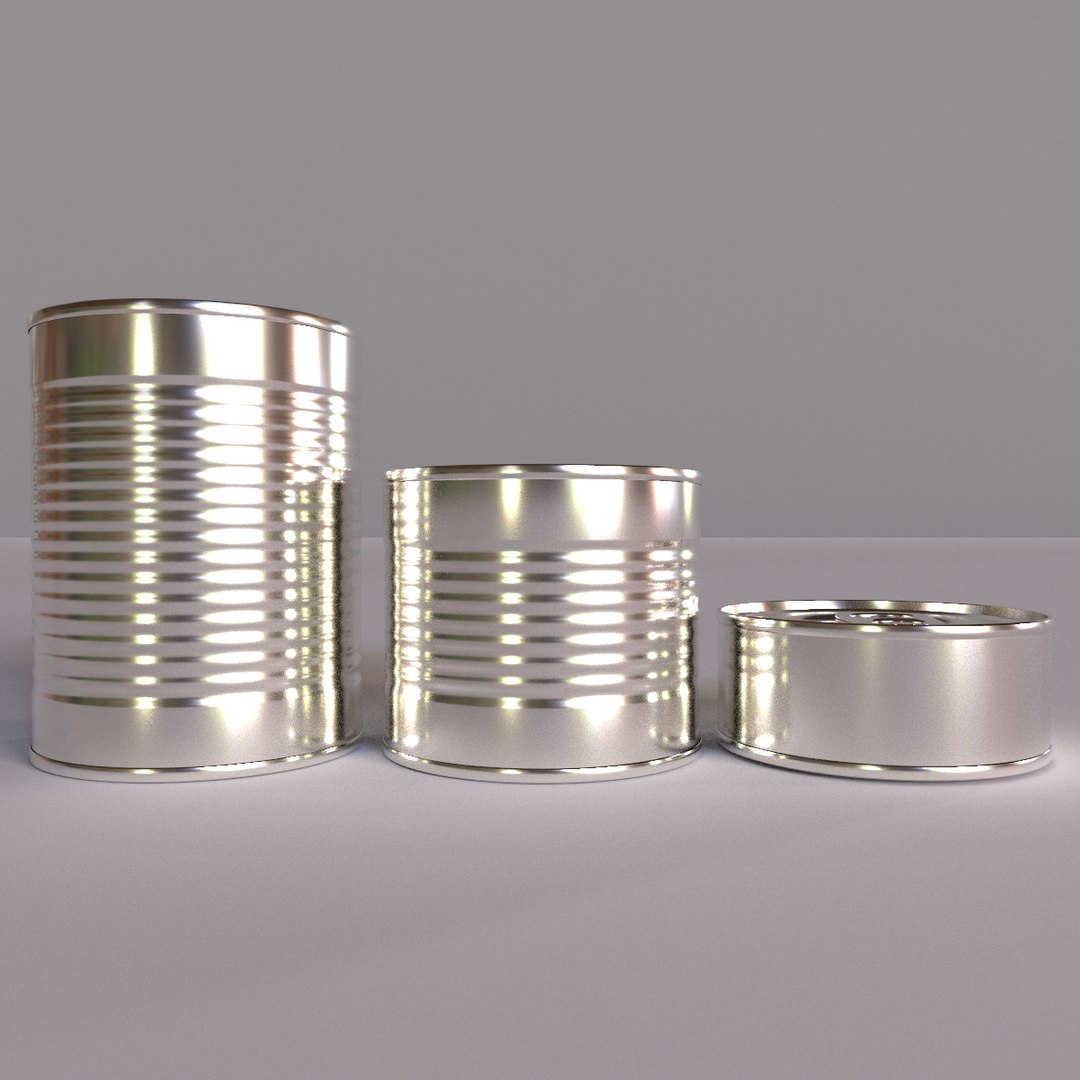 Tin 3D model - TurboSquid 1402889