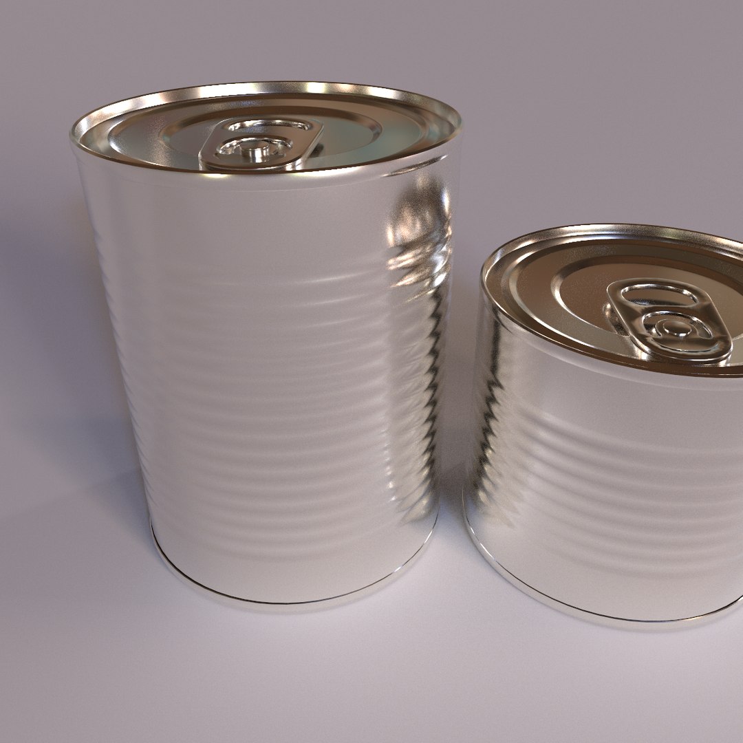 Tin 3D model - TurboSquid 1402889