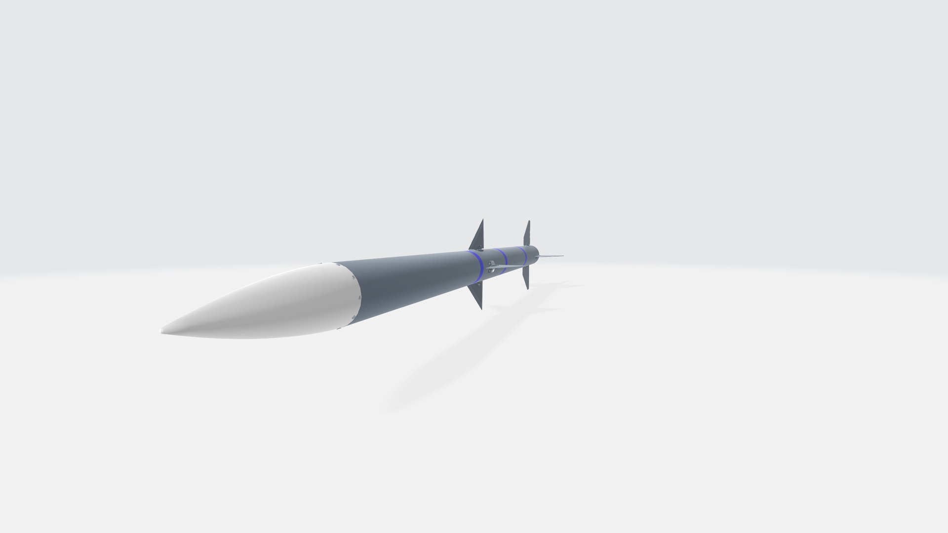 3D Aim-120 Missile Amraam Model - TurboSquid 1639349