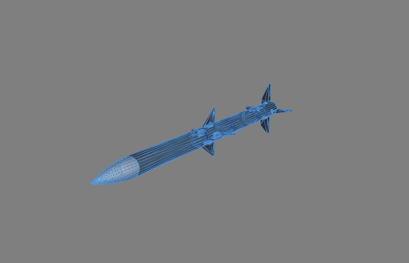 3D Aim-120 Missile Amraam Model - TurboSquid 1639349
