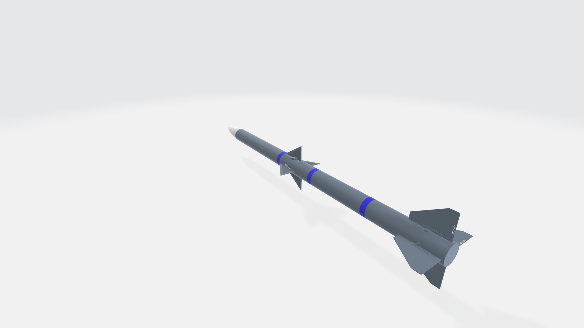 3D Aim-120 Missile Amraam Model - TurboSquid 1639349