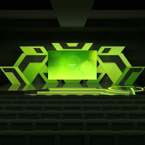 3D Virtual Stage - TurboSquid 1861494