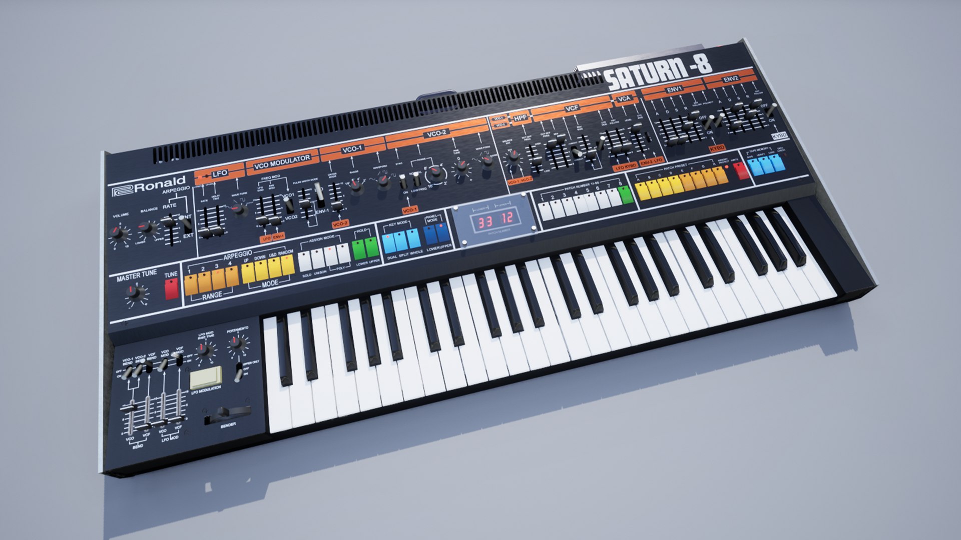 3D Model Synthesizers Collection FBX 3D Models - TurboSquid 2030993
