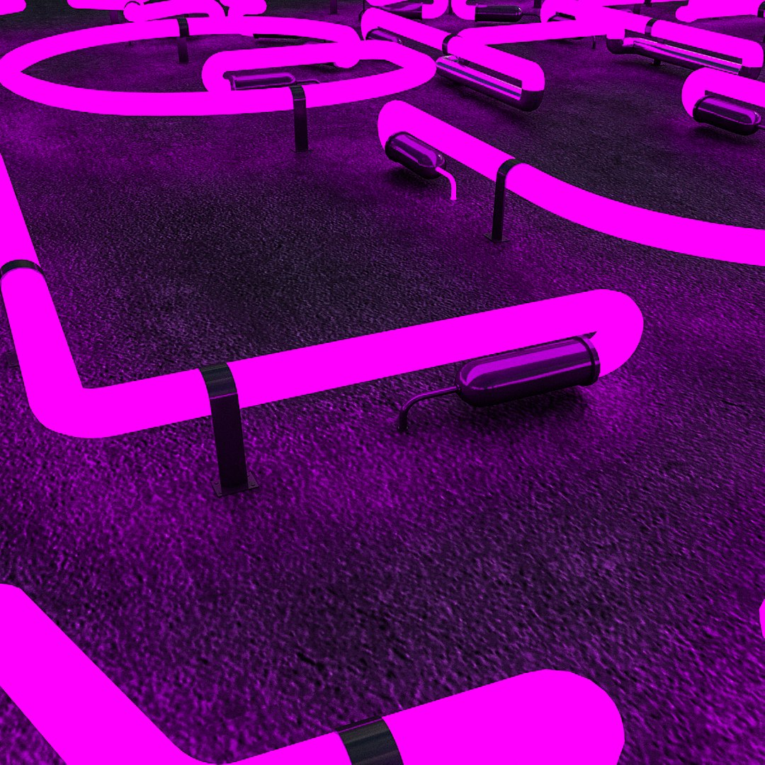 Neon Sign 3D Model - TurboSquid 1438424