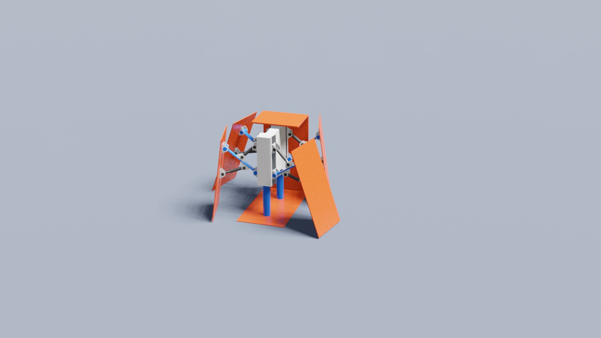 3D Qbot Rigged Robot Cube - TurboSquid 1582161