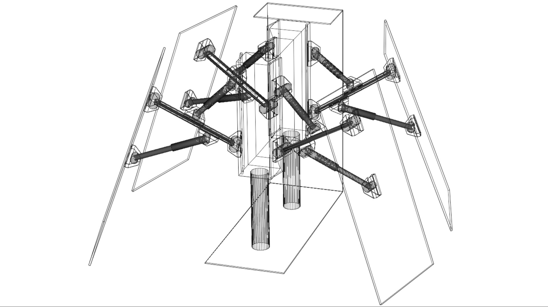 3D Qbot Rigged Robot Cube - TurboSquid 1582161