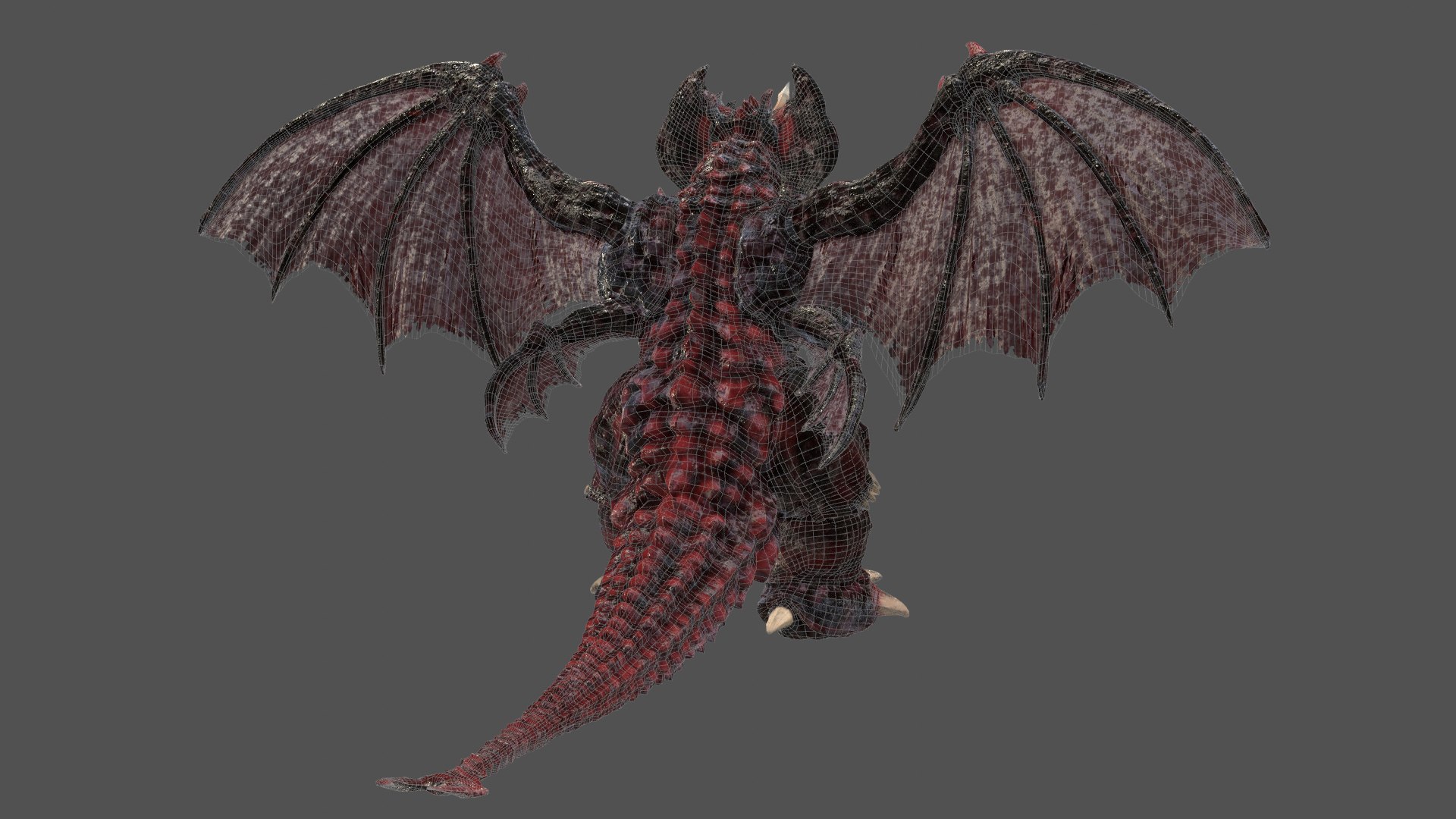Destoroyah Kaiju Low-poly 3d Rigged Model 3D Model - TurboSquid 2313619