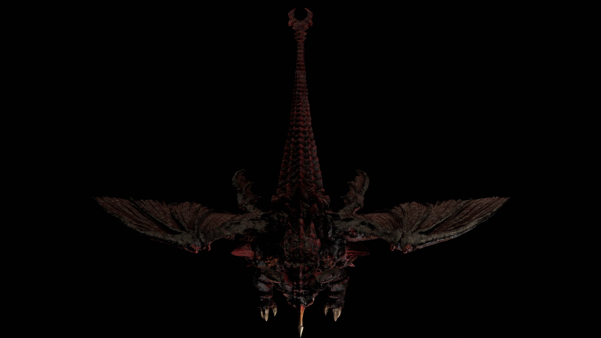Destoroyah Kaiju Low-poly 3d Rigged Model 3D Model - TurboSquid 2313619