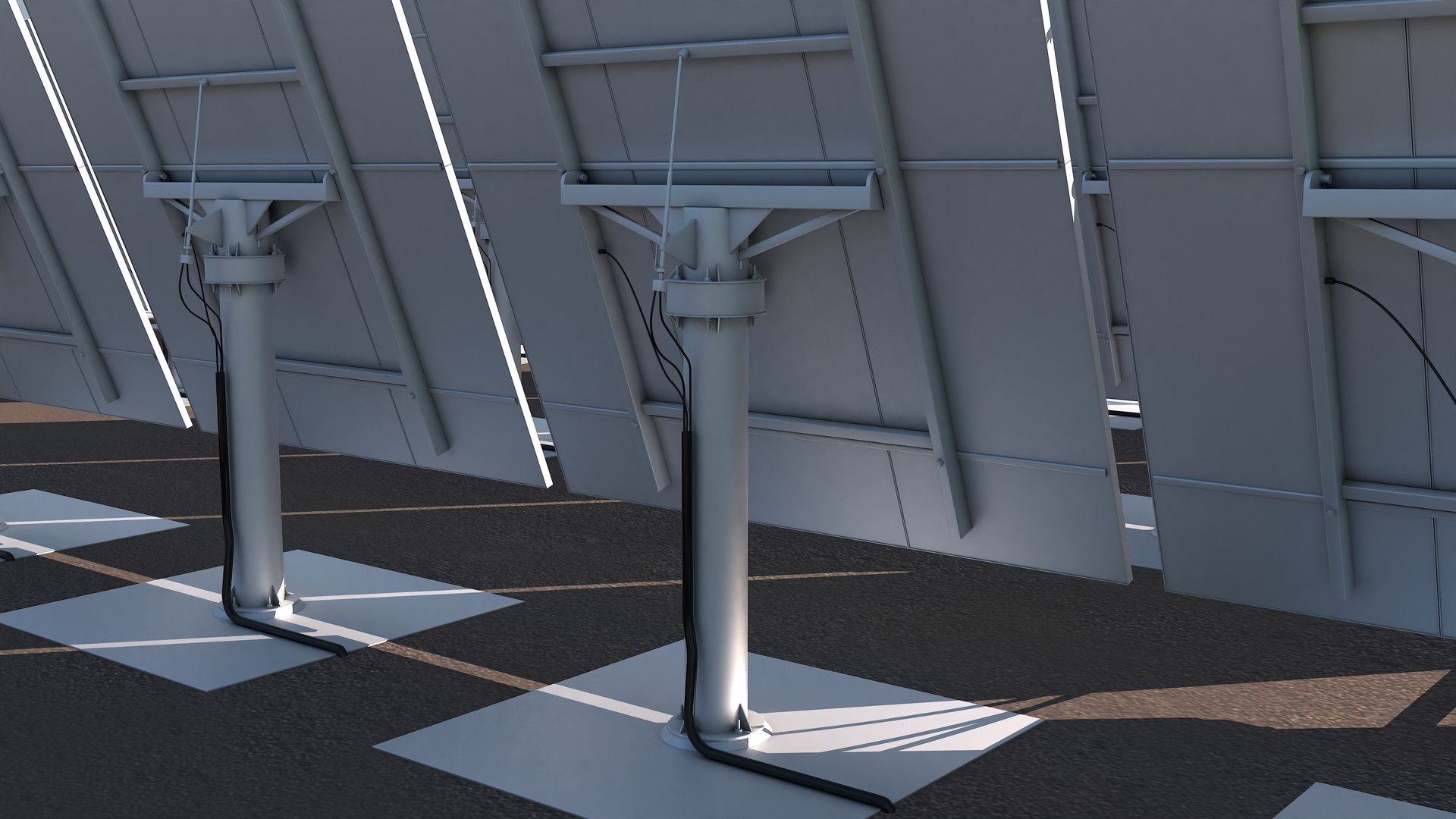 3D Model Solar Power Plant - TurboSquid 2275106