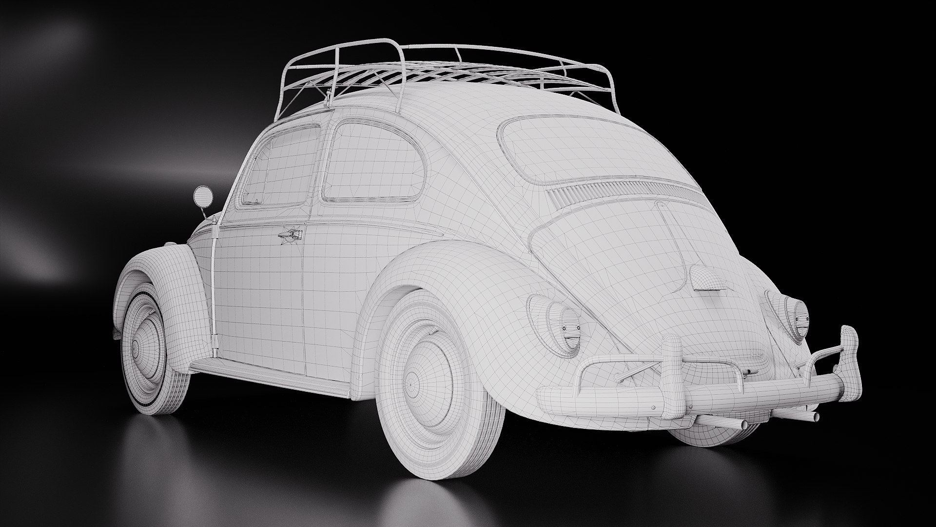 CLASSIC BEETLE 1966 Model - TurboSquid 1765083
