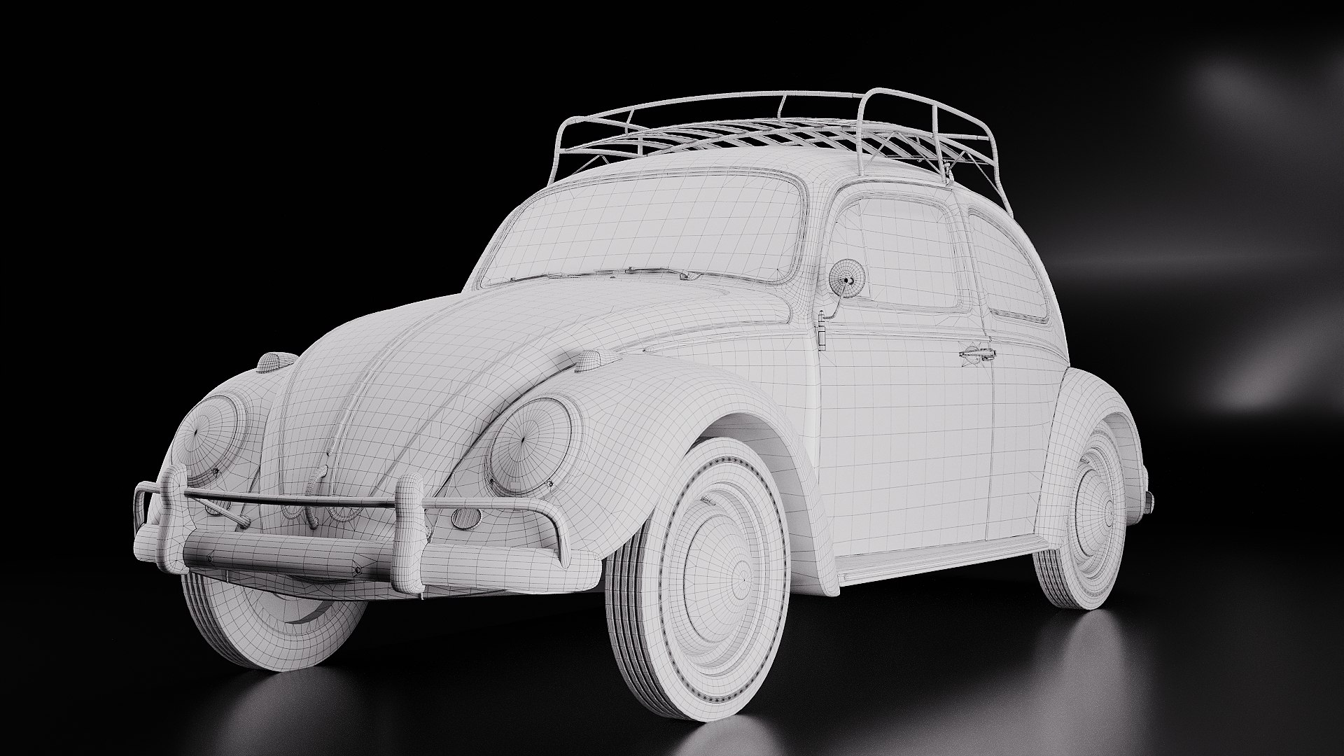CLASSIC BEETLE 1966 Model - TurboSquid 1765083